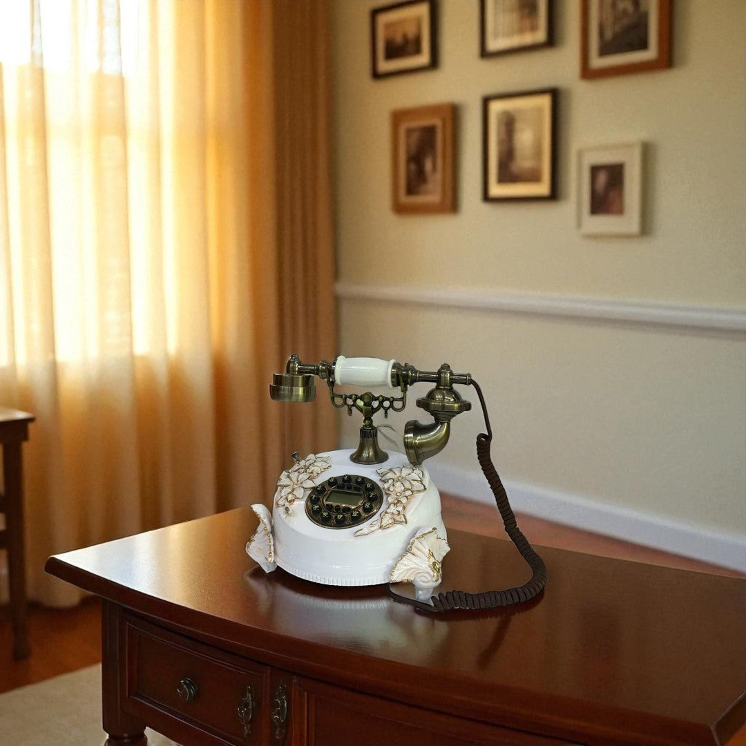 Vintage Bell Ringer Rotary Telephone – Interior Square
