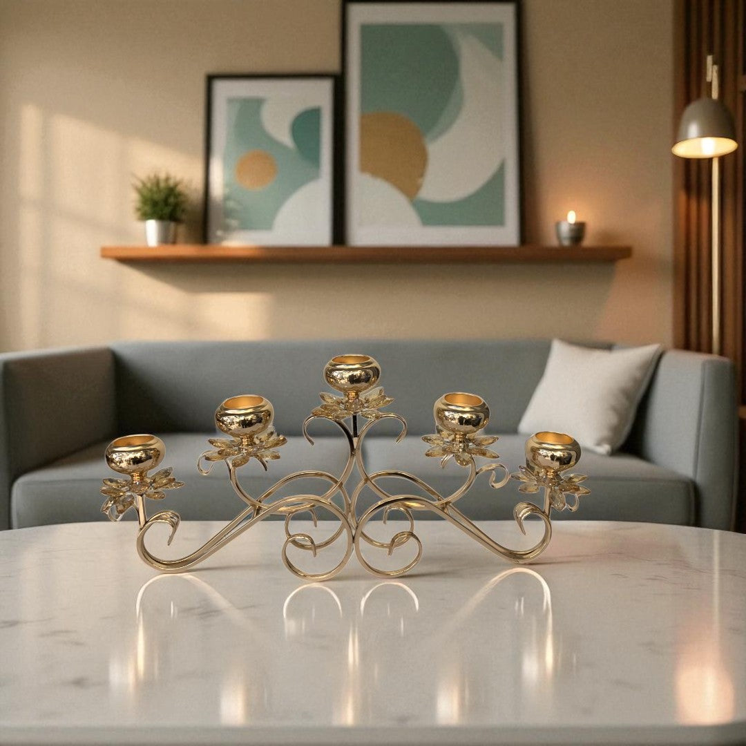 Versace-Inspired Candle Stand – Interior Square